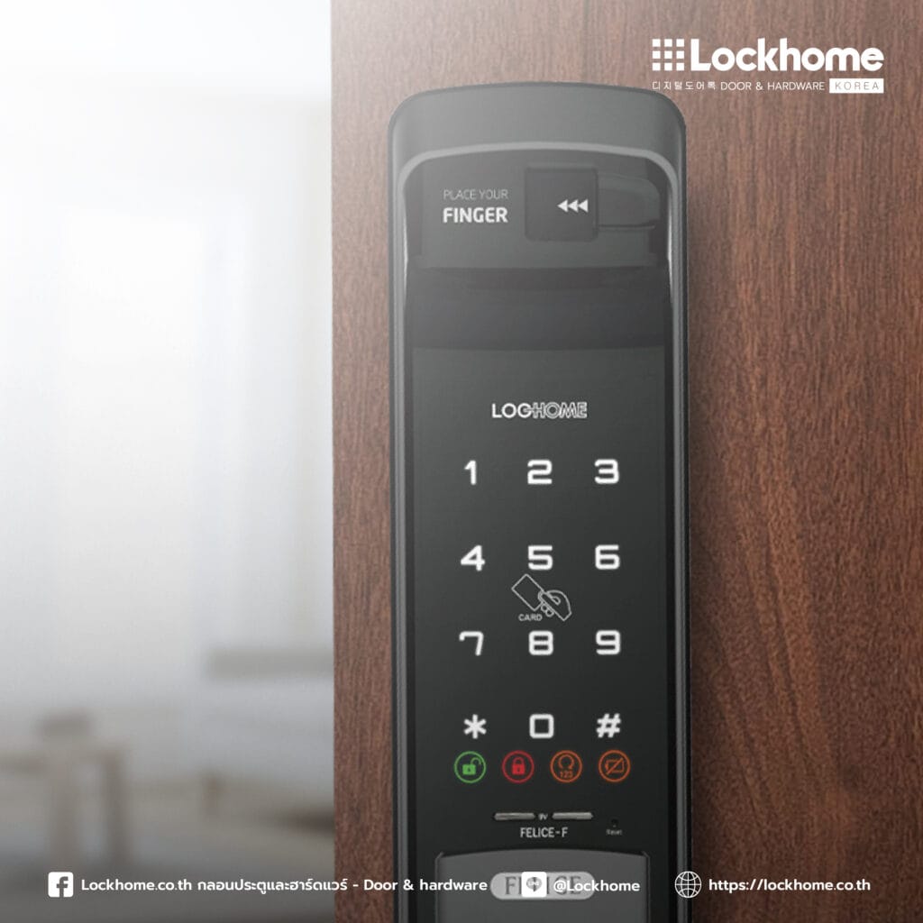 WPC doors and Digital Door Lock: Selection and installation together